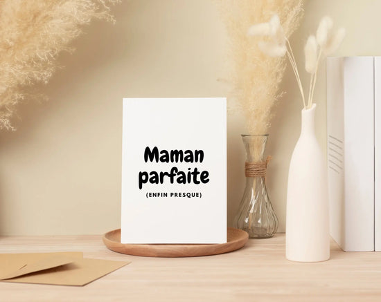 Affiche Maman parfaite enfin presque - FLTMfrance