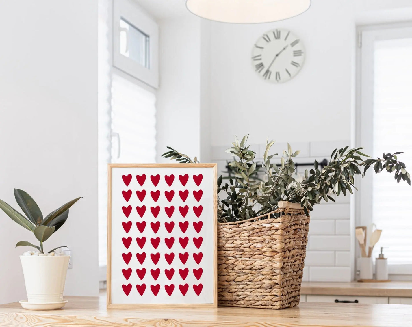 Affiche Cœur Saint-Valentin humoristique - Affiche Saint-Valentin - – FLTM