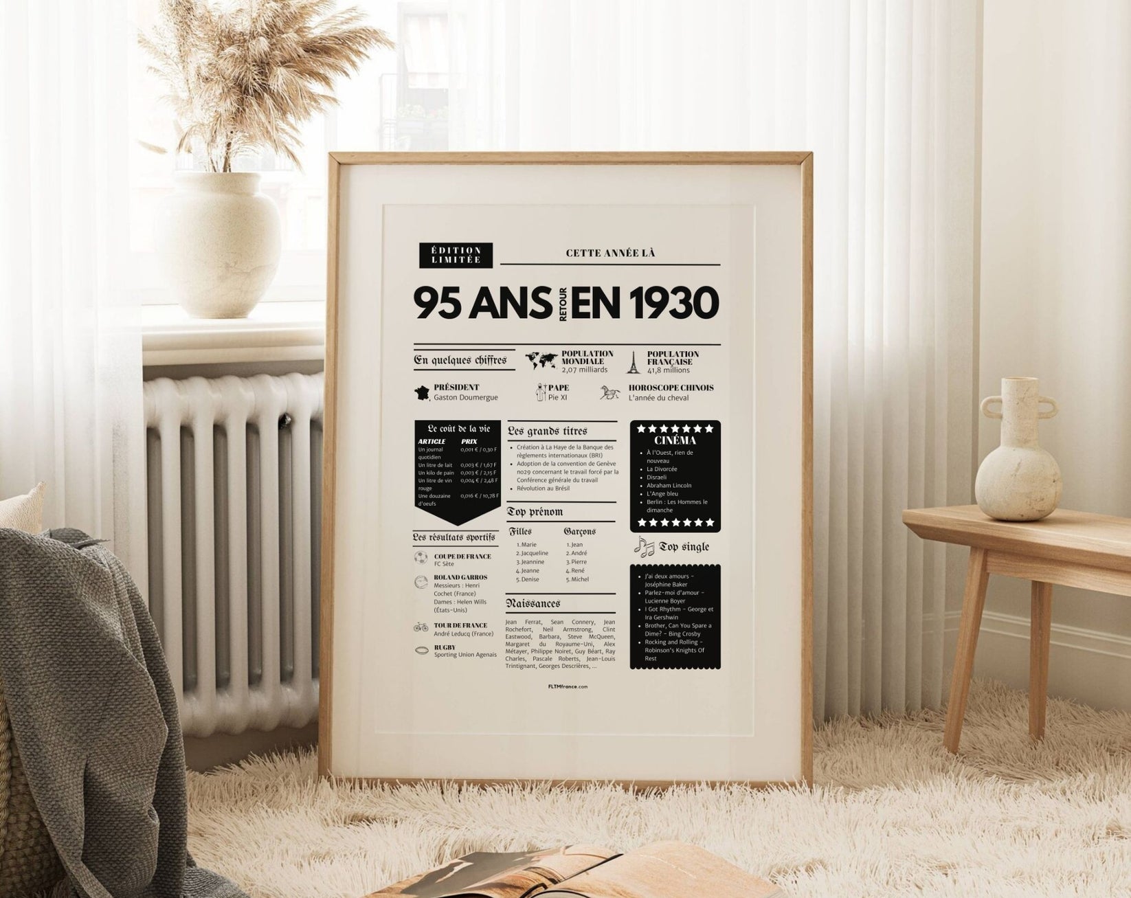 20 ans les mots - Affiche anniversaire - FLTMfrance