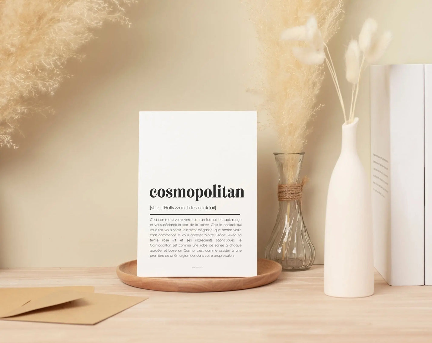 Affiche définition Cosmopolitan - Affiche définition humour cocktail ...