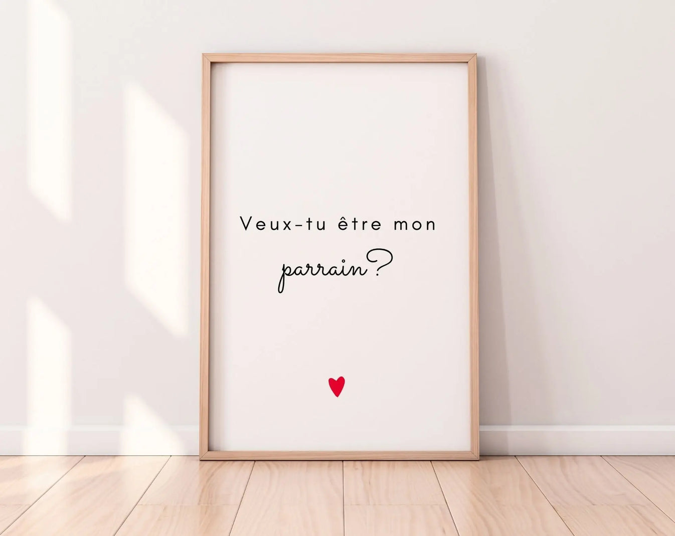 Carte demande parrain - Veux-tu être mon parrain ? - FLTM