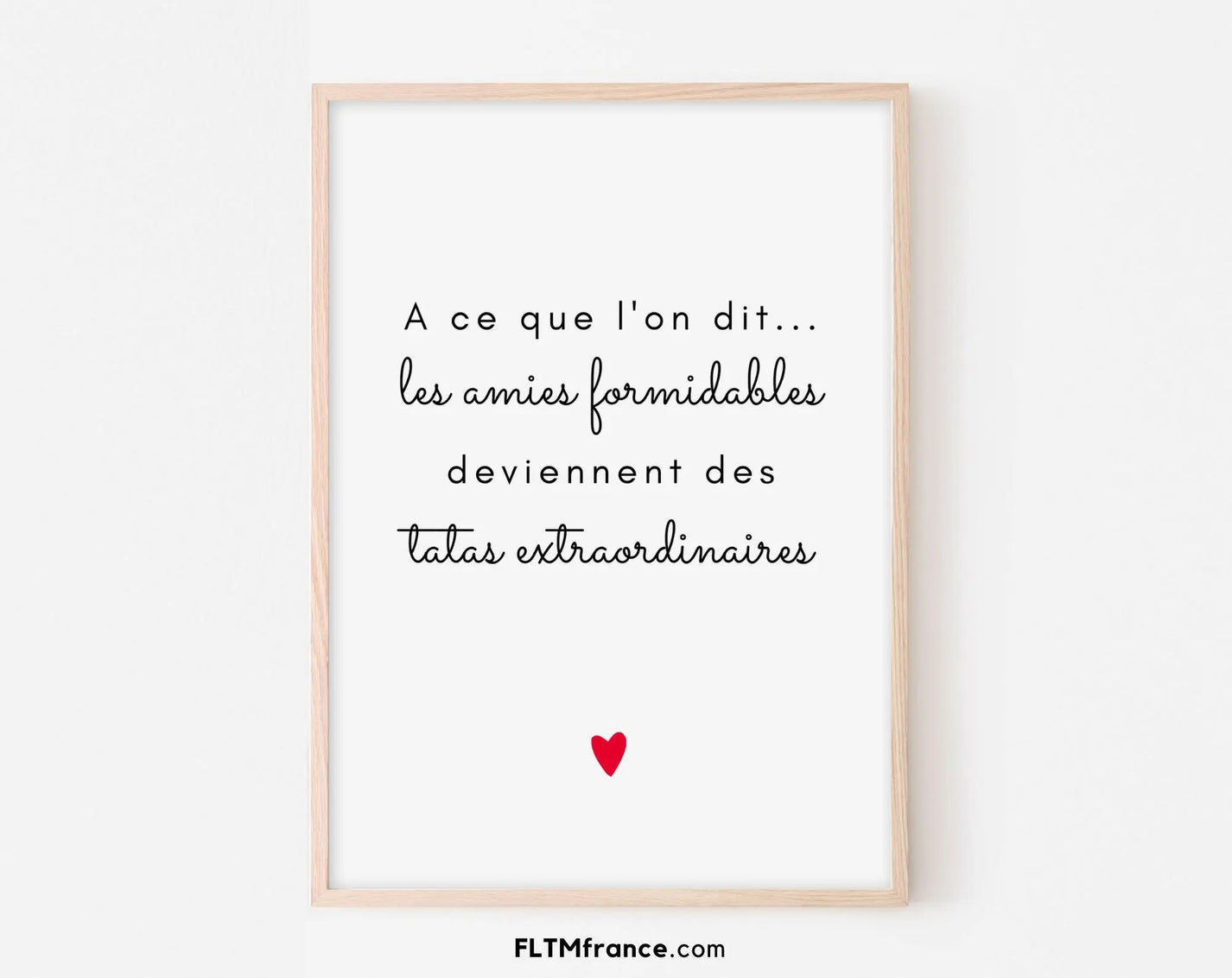 Les amies formidables deviennent des tatas extraordinaires - Annonce – FLTM
