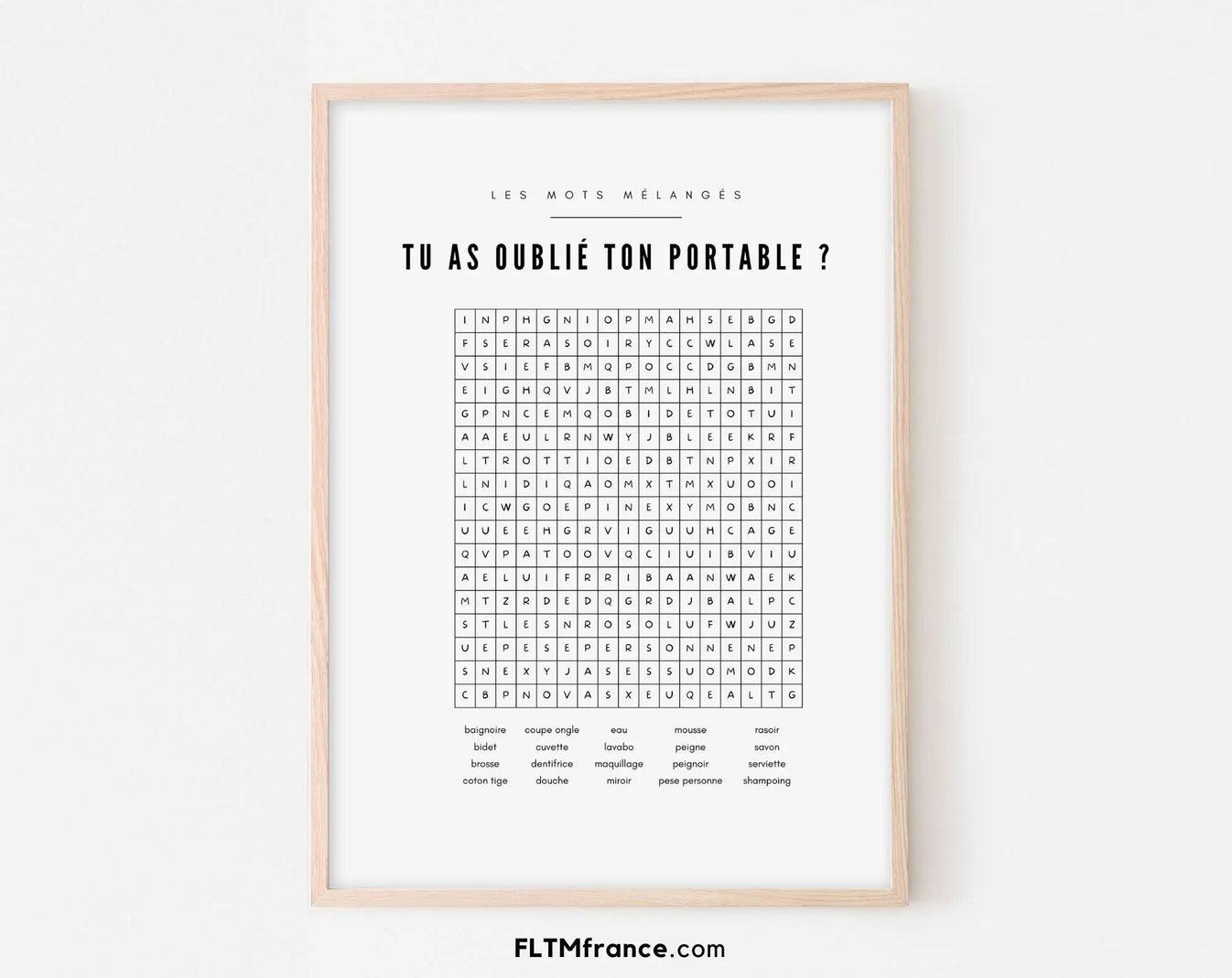 8 affiches toilettes humoristiques - Poster humour WC - FLTM