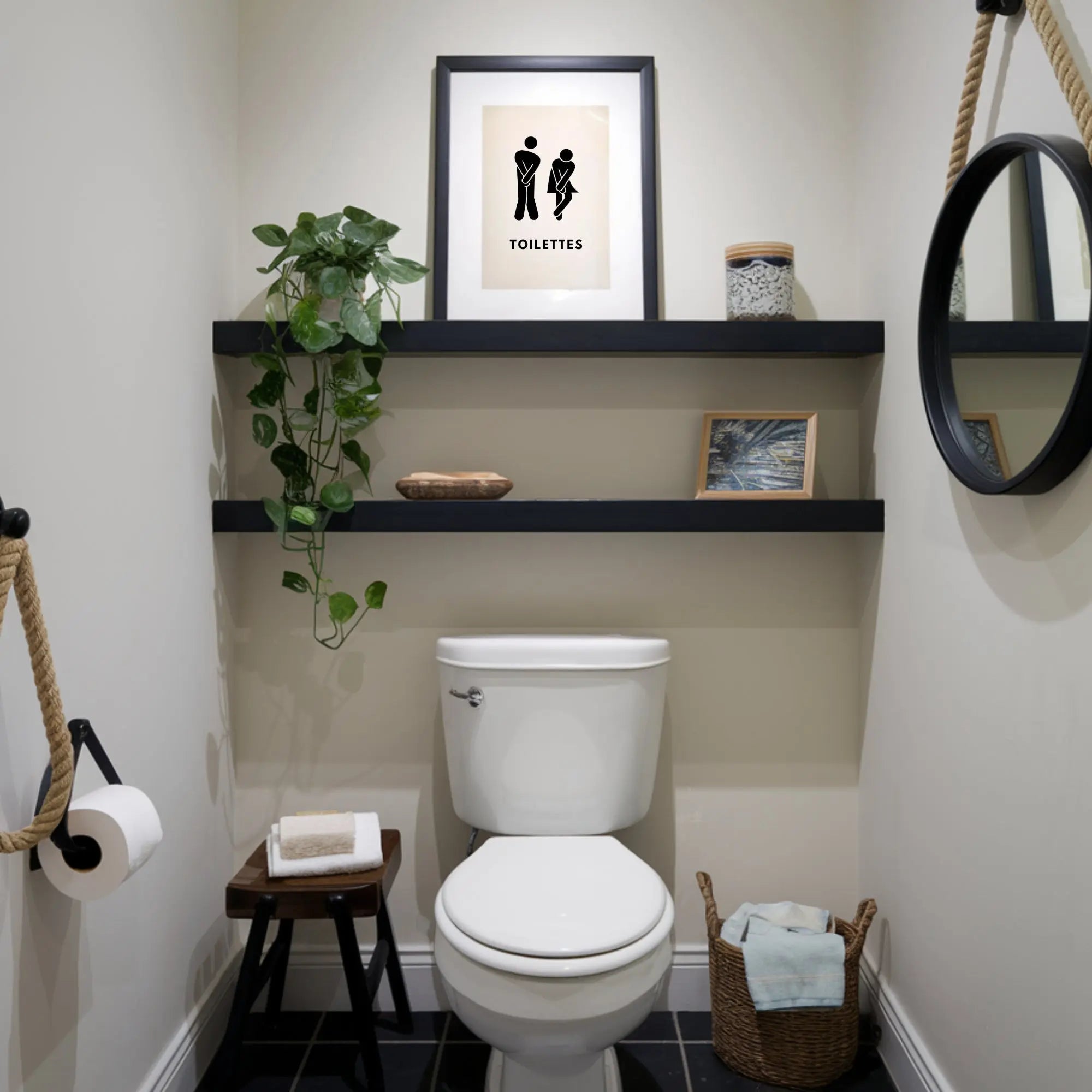 Affiche Toilette : Humour & Style pour vos WC – FLTM