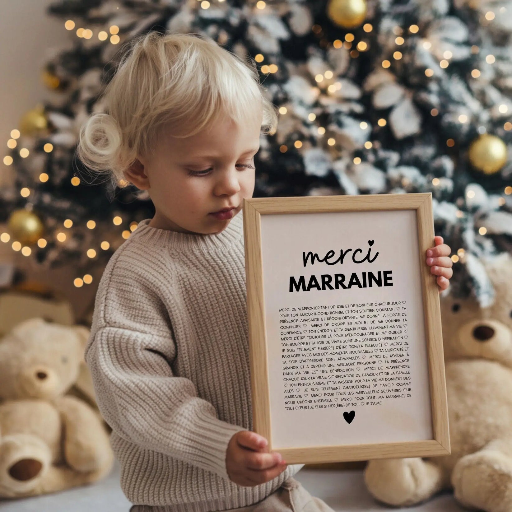 Carte Merci mamie - Idée cadeau mamie - FLTM