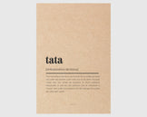 Carte définition tata - Carte anniversaire - FLTM